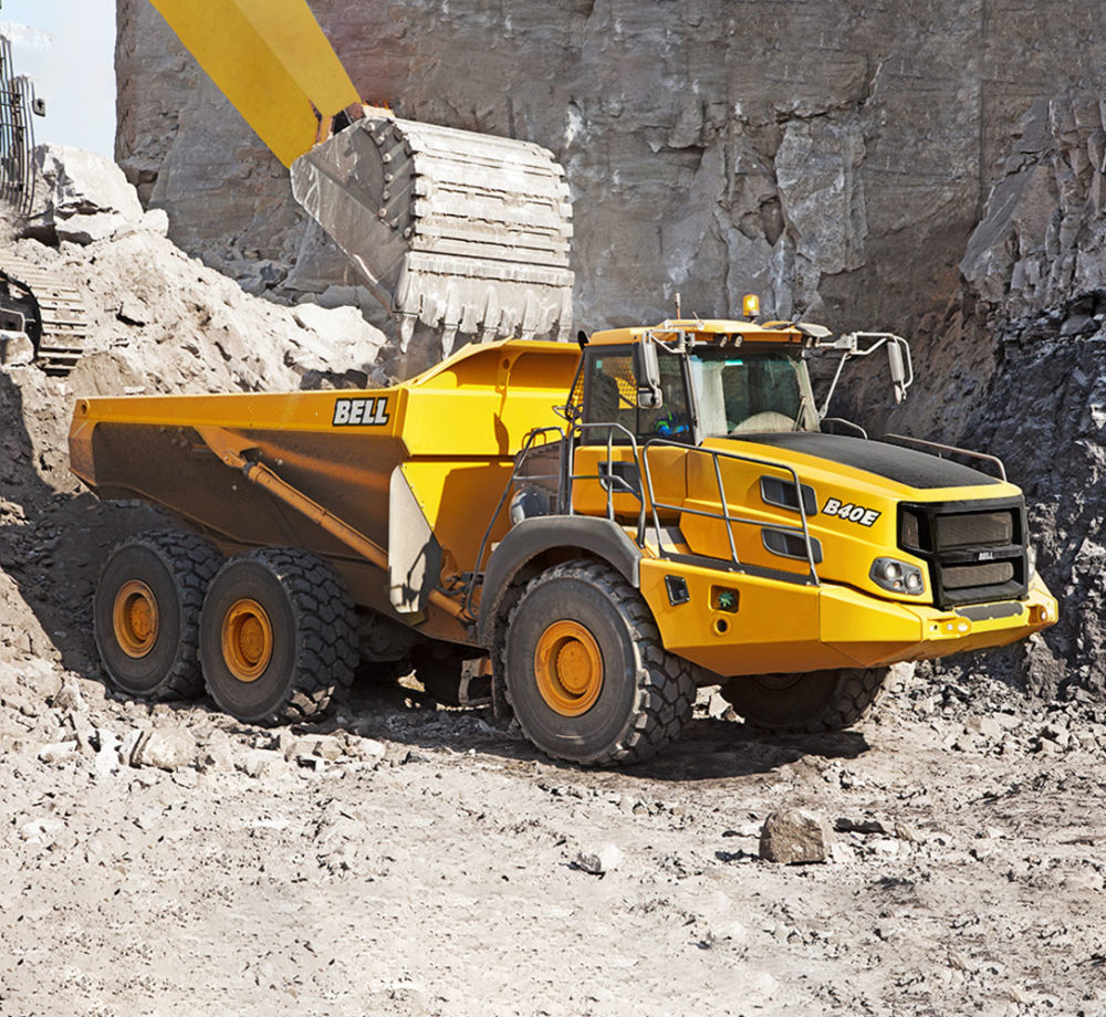 » Types » Articulated Dump Trucks