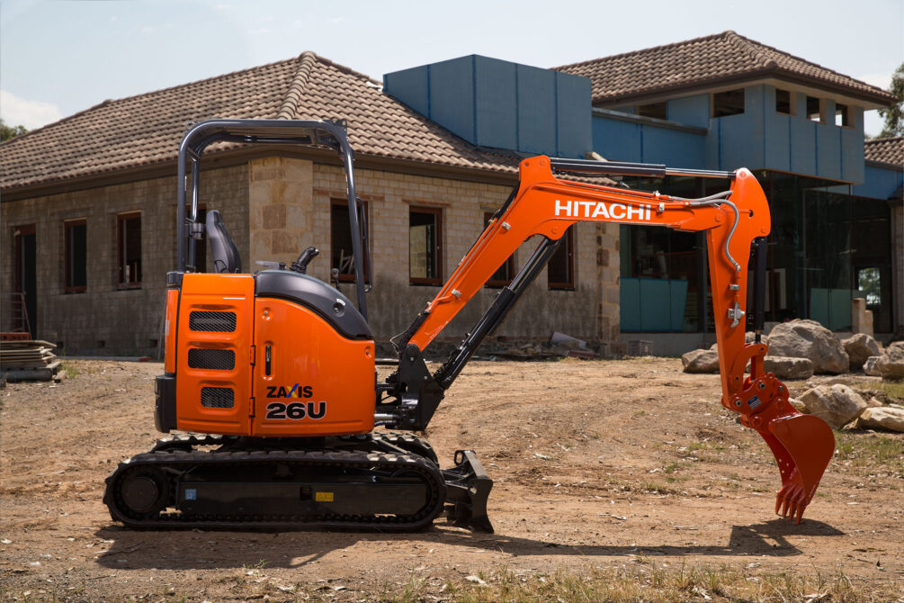 Brand new Hitachi ZX26U-5 mini excavator - CablePrice New Zealand Ltd
