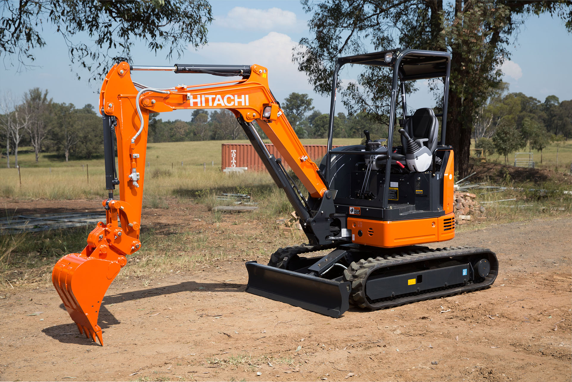 Brand new Hitachi ZX26U-5 mini excavator - CablePrice New Zealand Ltd