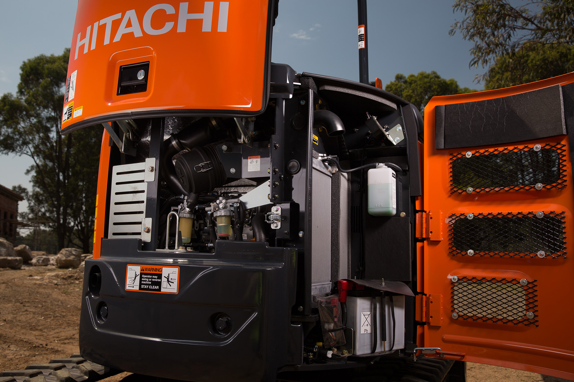 Brand new Hitachi ZX26U-5 mini excavator - CablePrice New Zealand Ltd