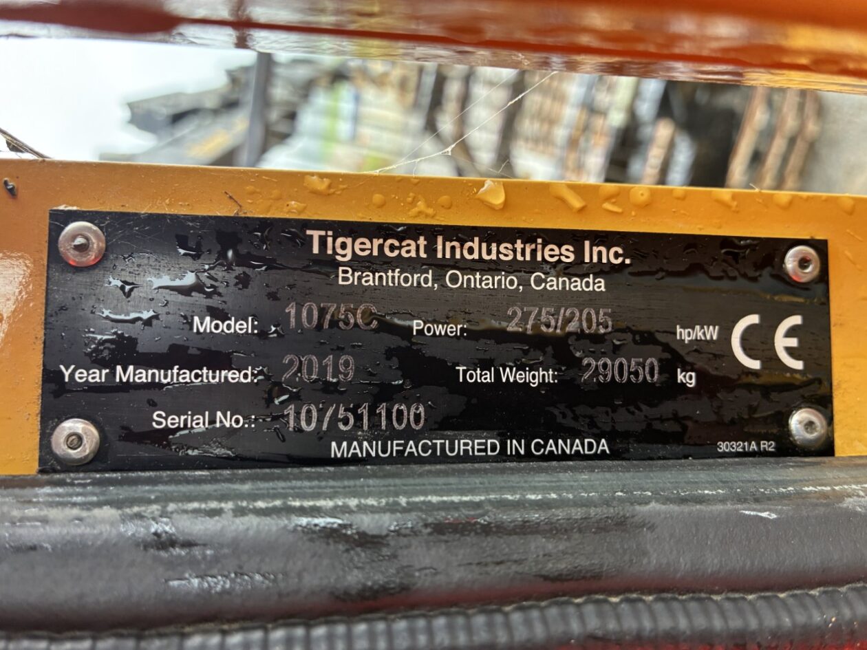 Tigercat 1075C Forwarder - CablePrice New Zealand Ltd